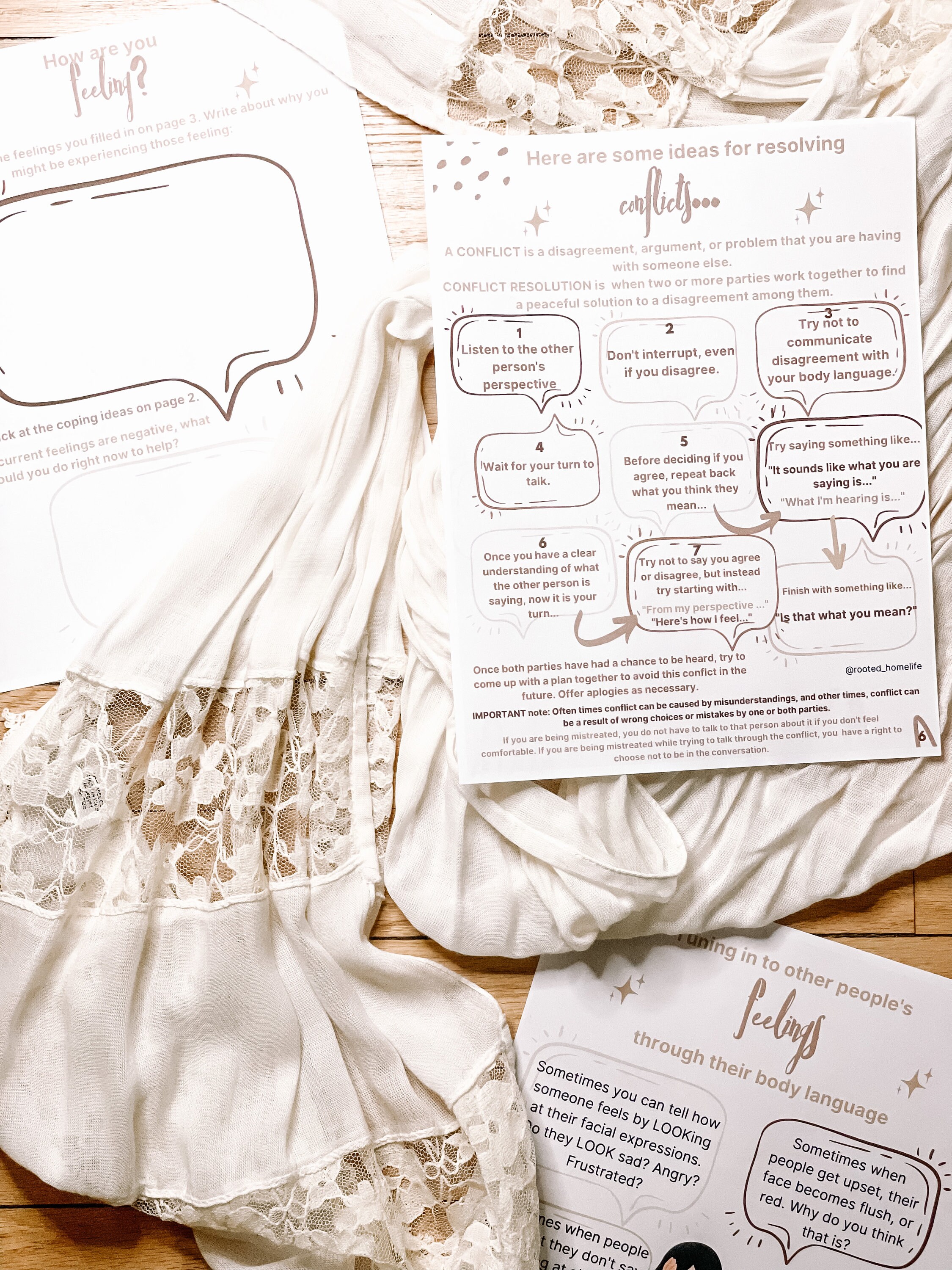 Feelings and Conflict Resolution - Etsy