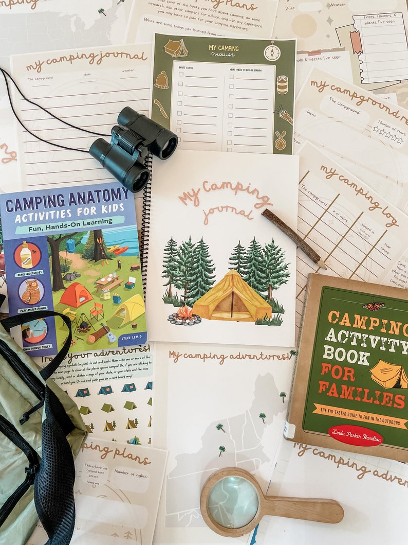 My Camping Journal - Etsy