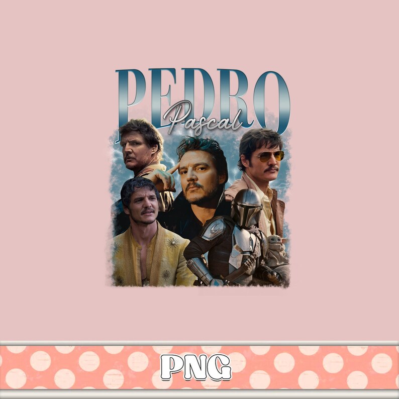 Pedro Pascal Png, Trending Png - Etsy