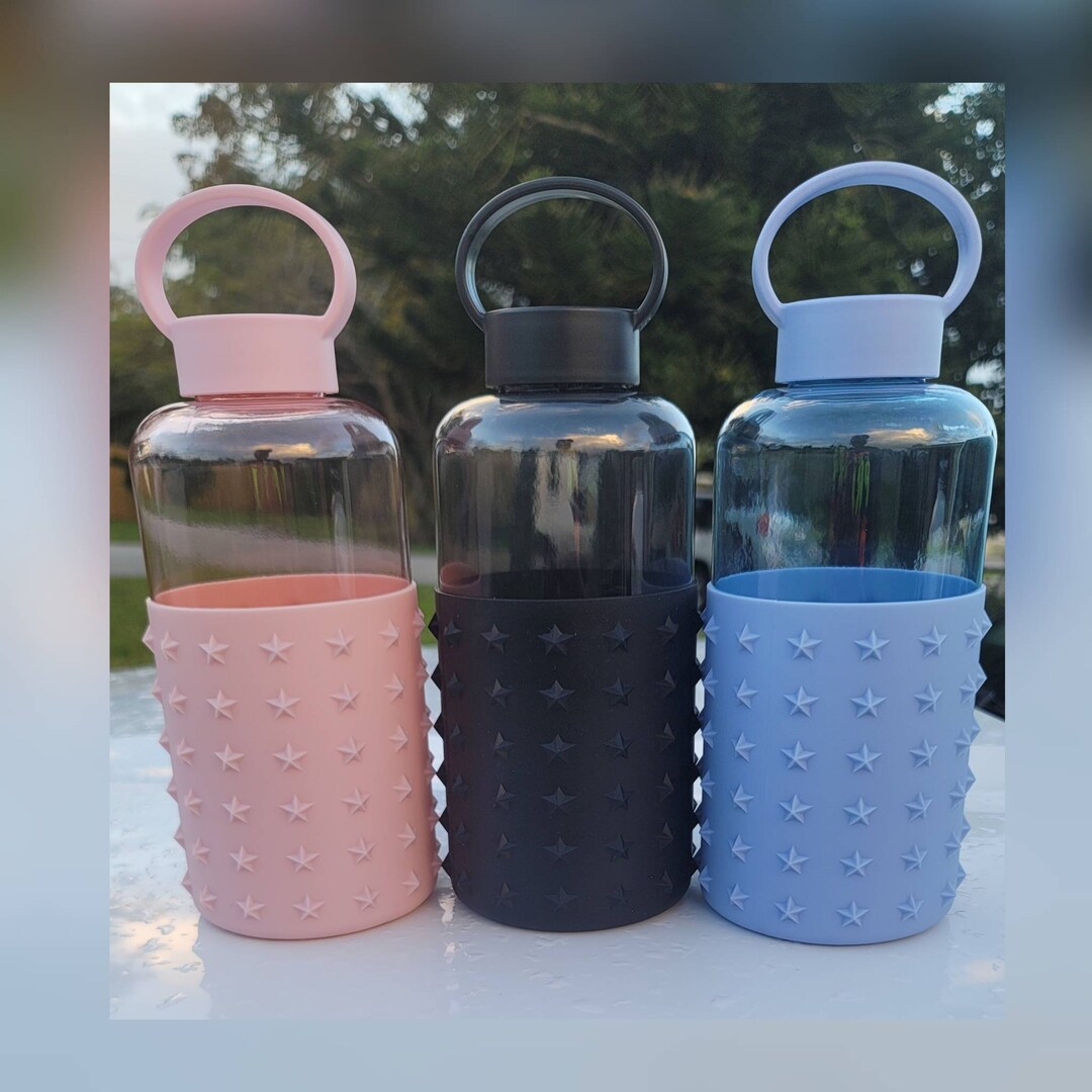 Star Studded Water Bottle Reusable Water Bottle for School, Work, and ...