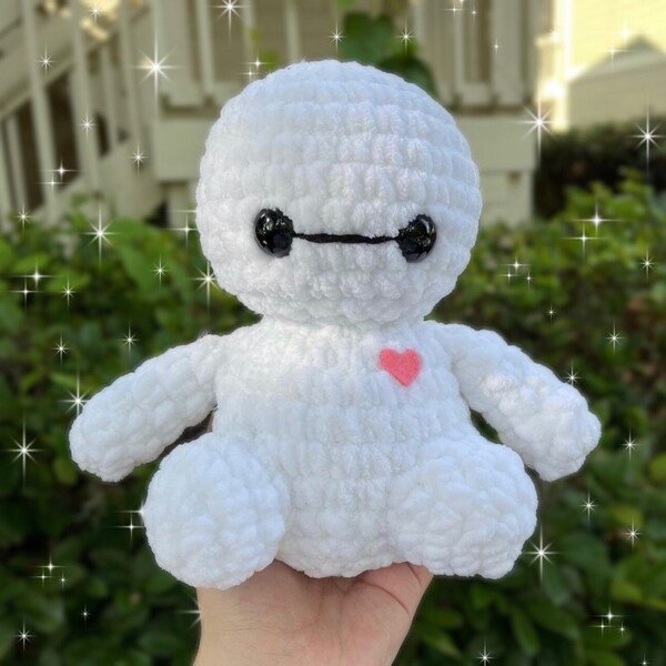 Crochet Baymax Plushie - Etsy