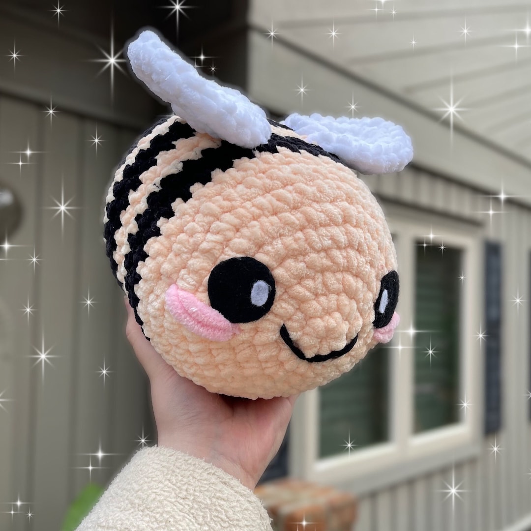 Jumbo Bumblebee Plushies | Multiple Colors Available - Etsy