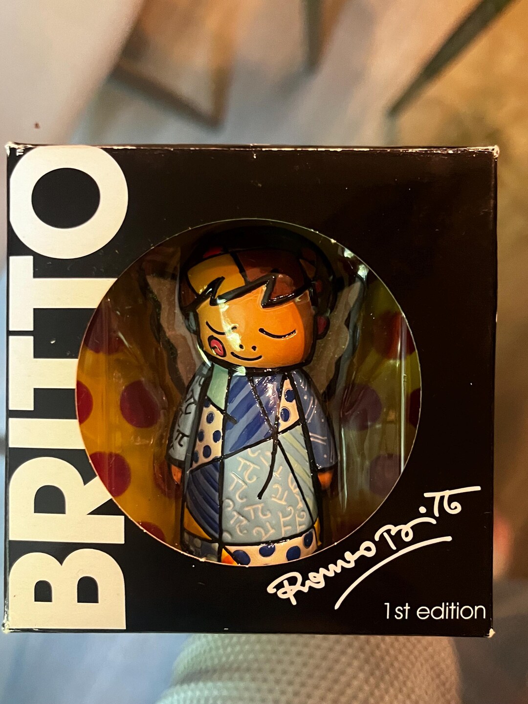 Romero Britto Mini Figurine Edition, Boy Angel, Future RARE Collectible ...