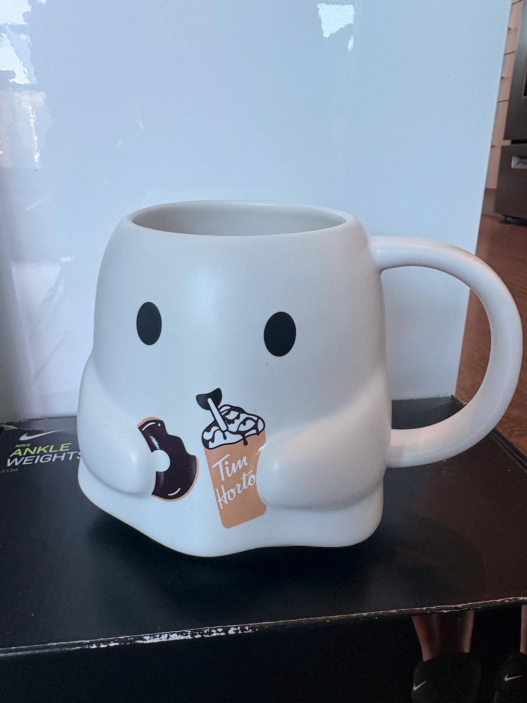 Tim Hortons 2024 Holiday Heat Color Changing Halloween Ghost Coffee Tea ...