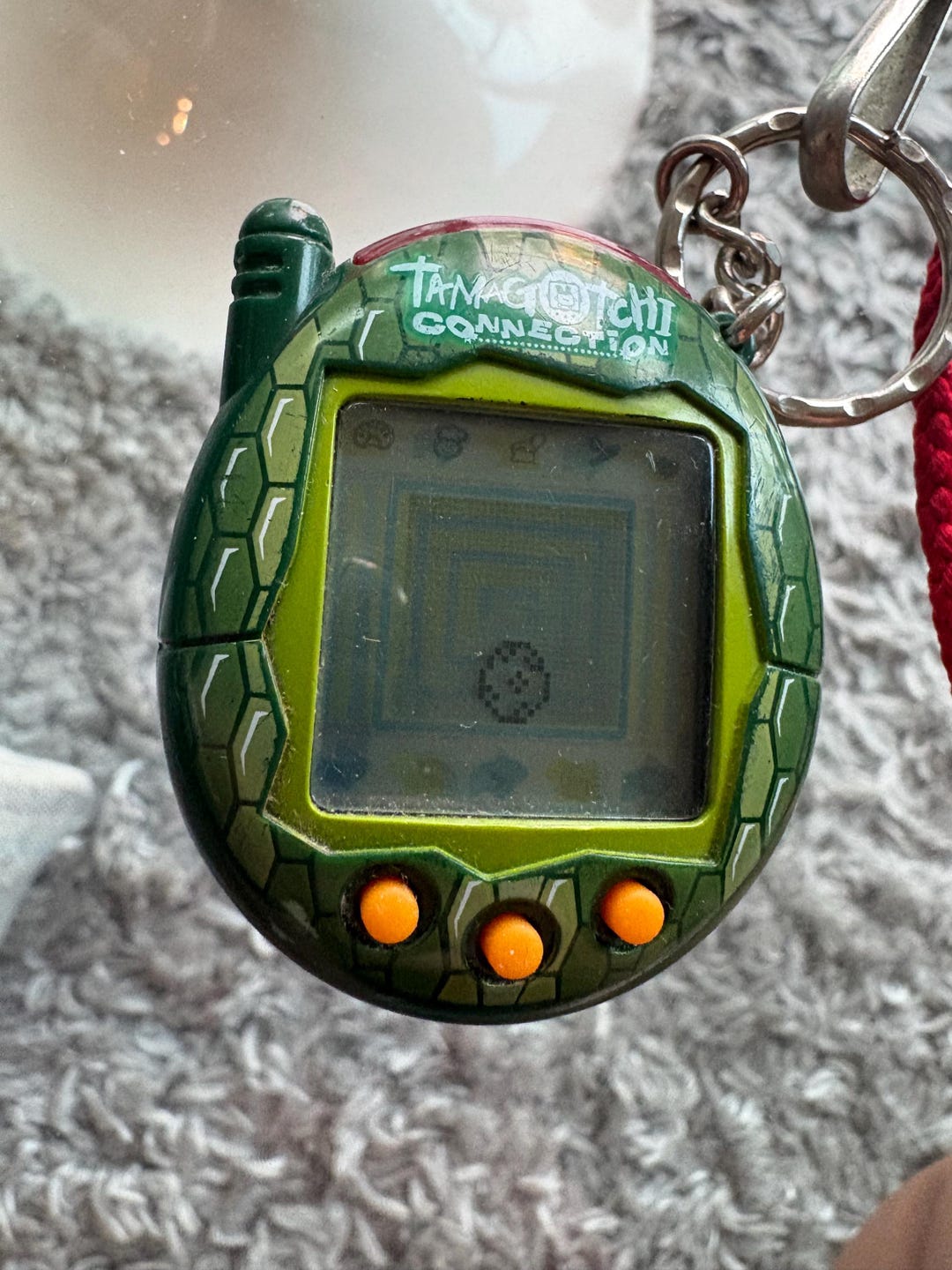 Tamagotchi Connection V3 Turtle Shell Snake Skin Vintage 2004 Tested ...
