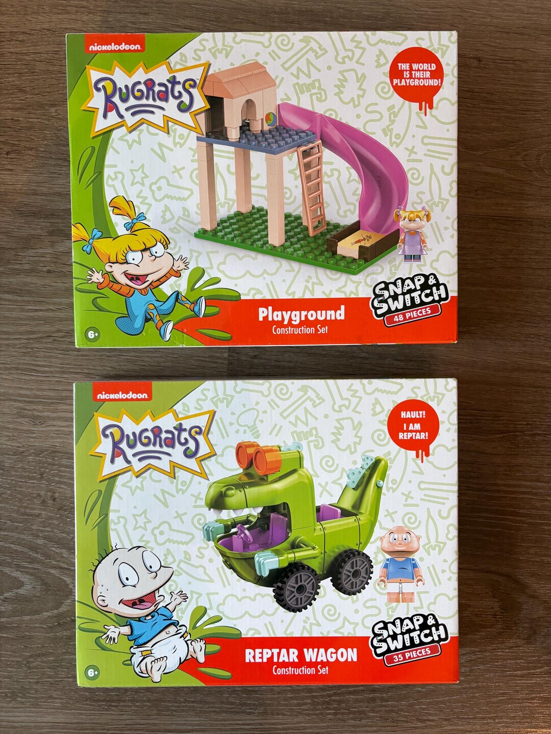 Nickelodeon Rugrats Swap and Switch Angelica Playground and Tommy ...