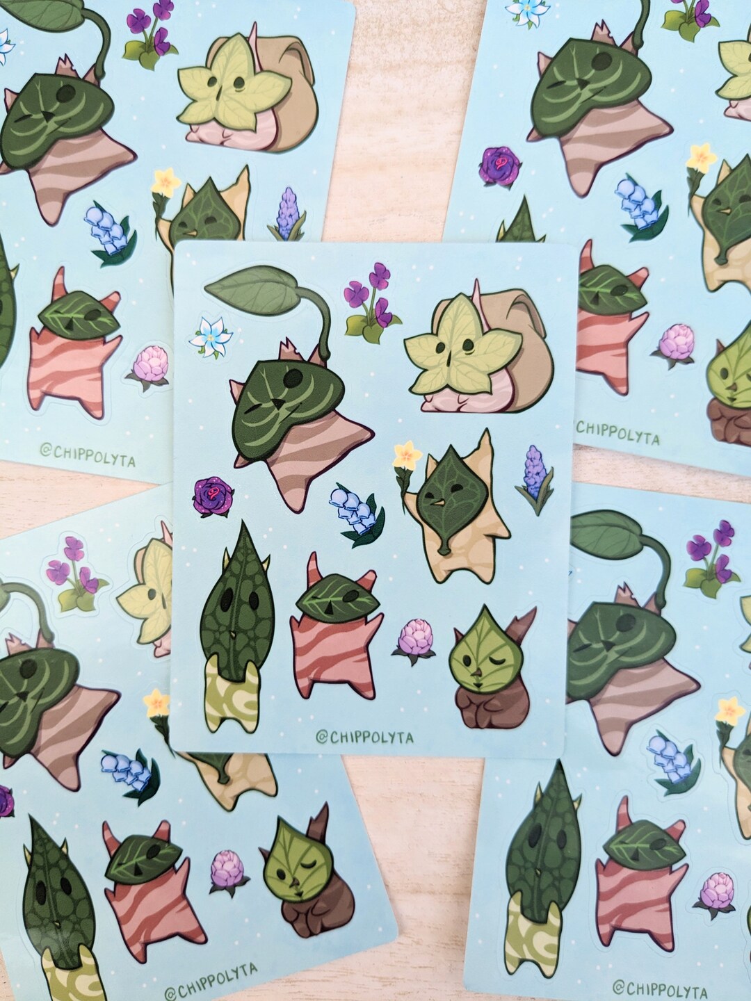 Koroks - Mini Sticker Sheet - Etsy