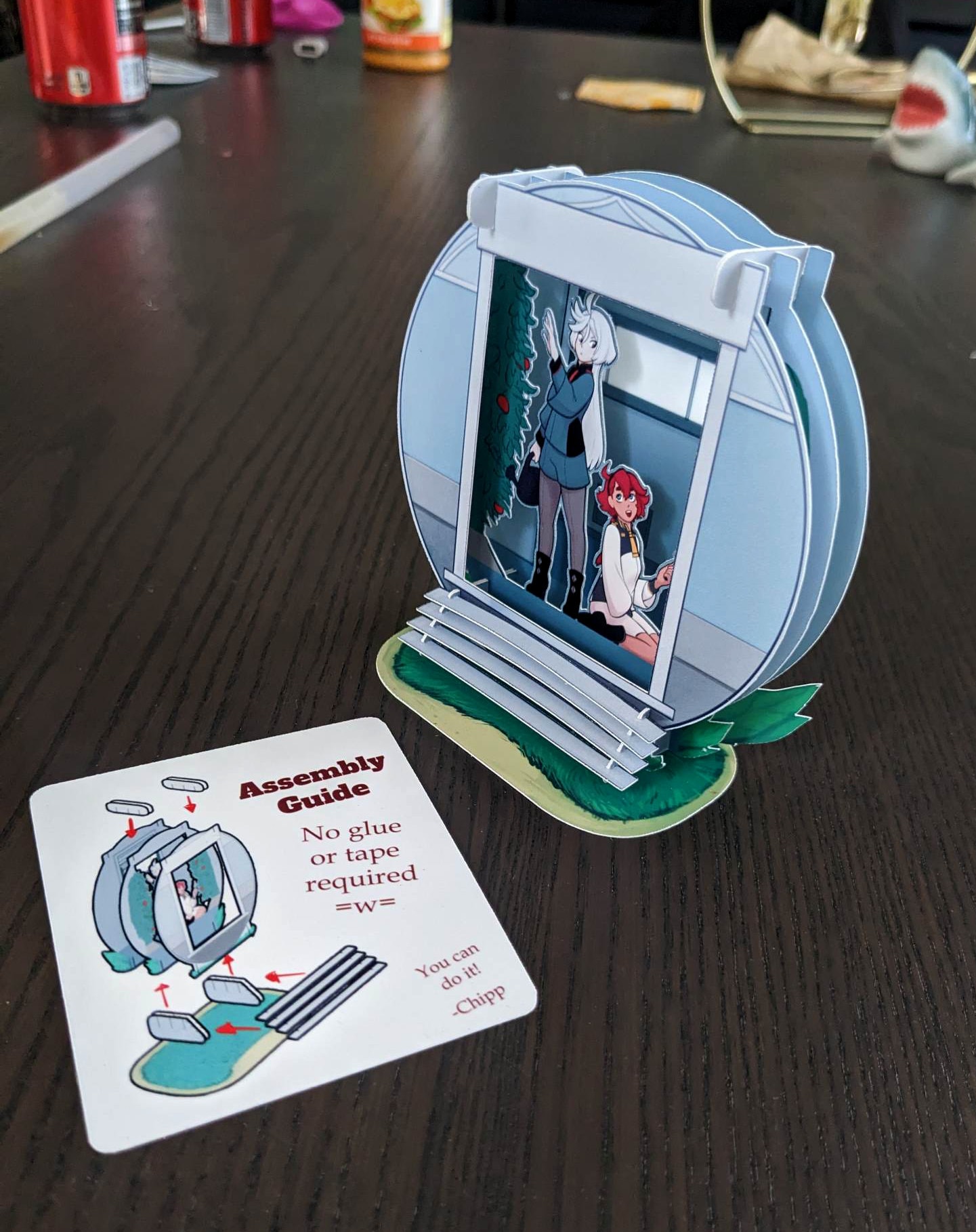 Witch From Mercury - Paper Craft Standee - Etsy Australia