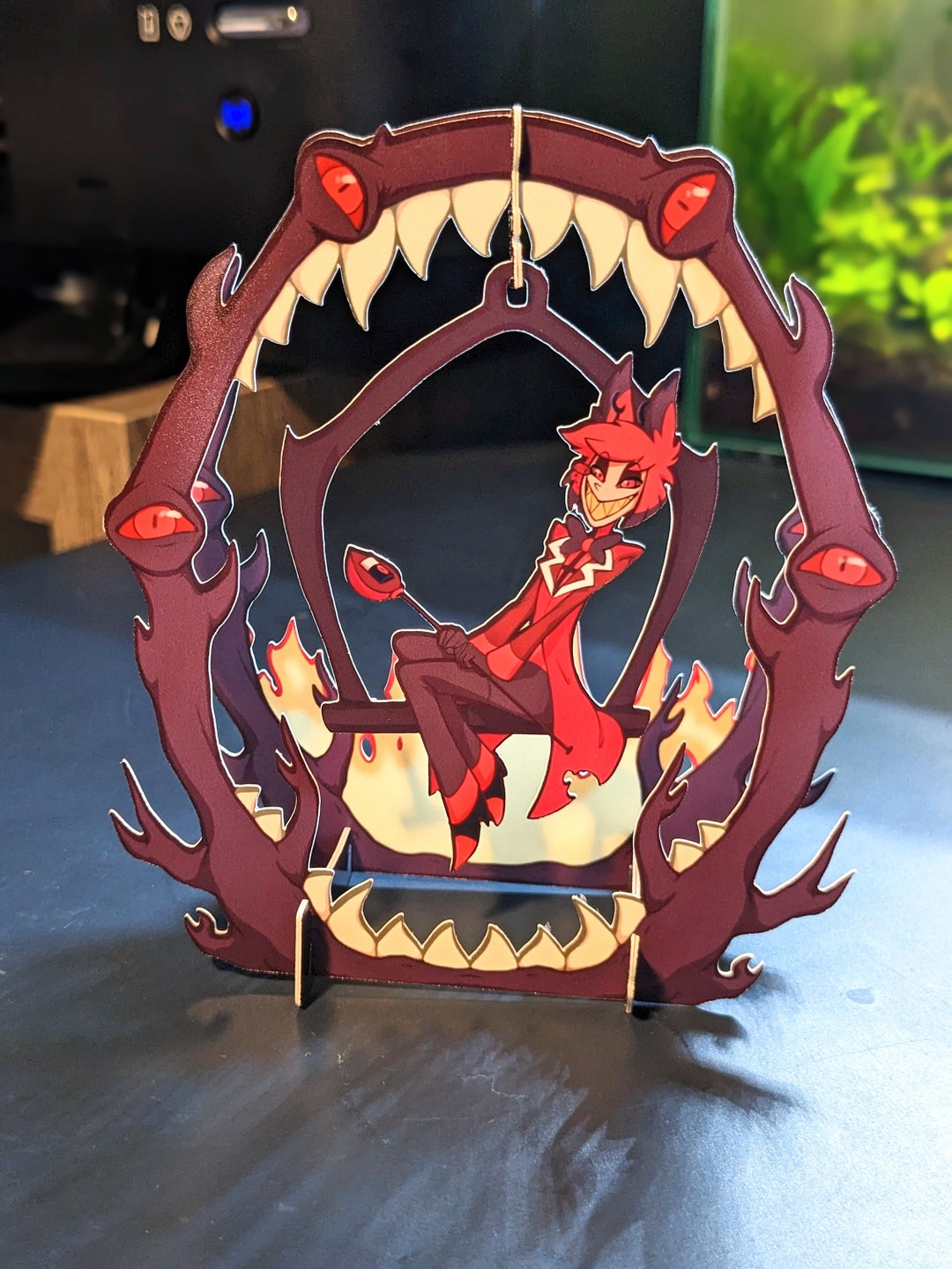 Alastor - Hazbin Hotel Paper Craft Standee - Etsy