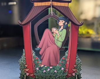 3D Anime Maomao Poison Bookmark 3D Standee Apothecary Diaries Manga ...