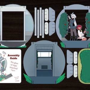 Witch From Mercury - Paper Craft Standee - Etsy