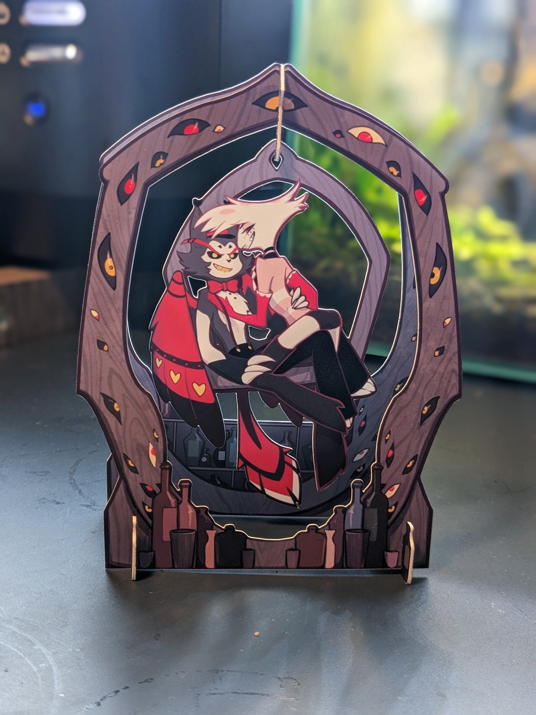 Husk & Angel Dust - Hazbin Hotel Paper Craft Standee - Etsy