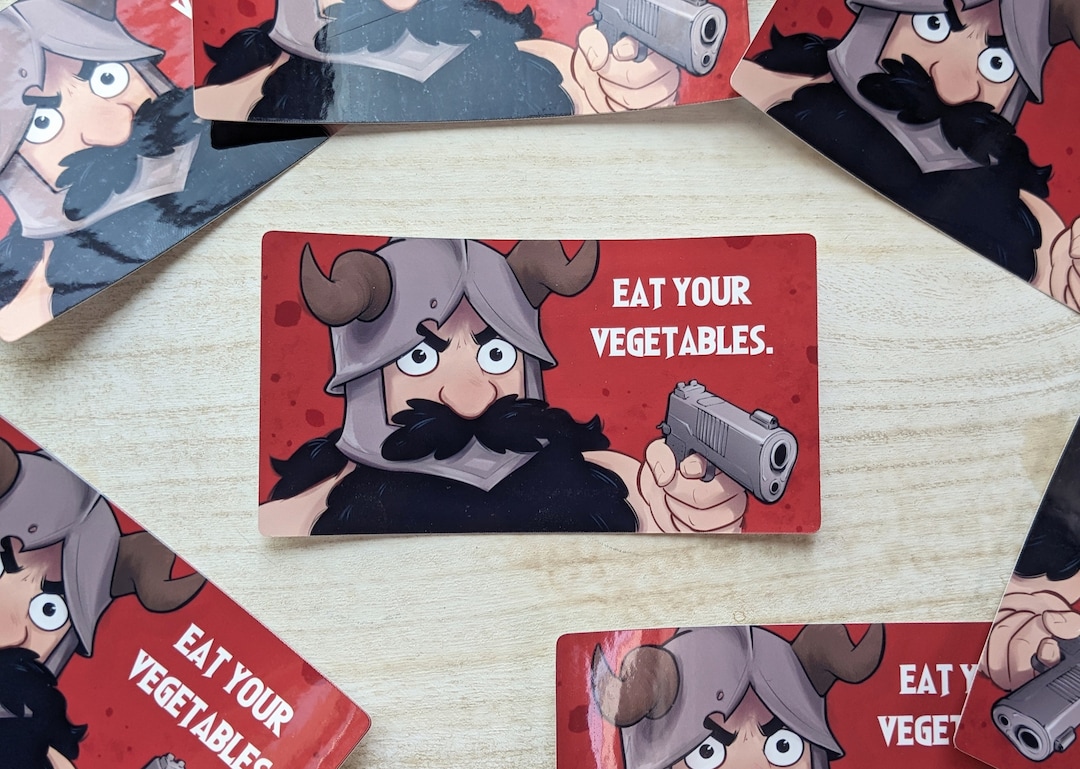 Friendly Reminder From Senshi - Vinyl Sticker - Etsy