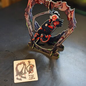 Moxxie & Millie - Helluva Boss Paper Craft Standee - Etsy