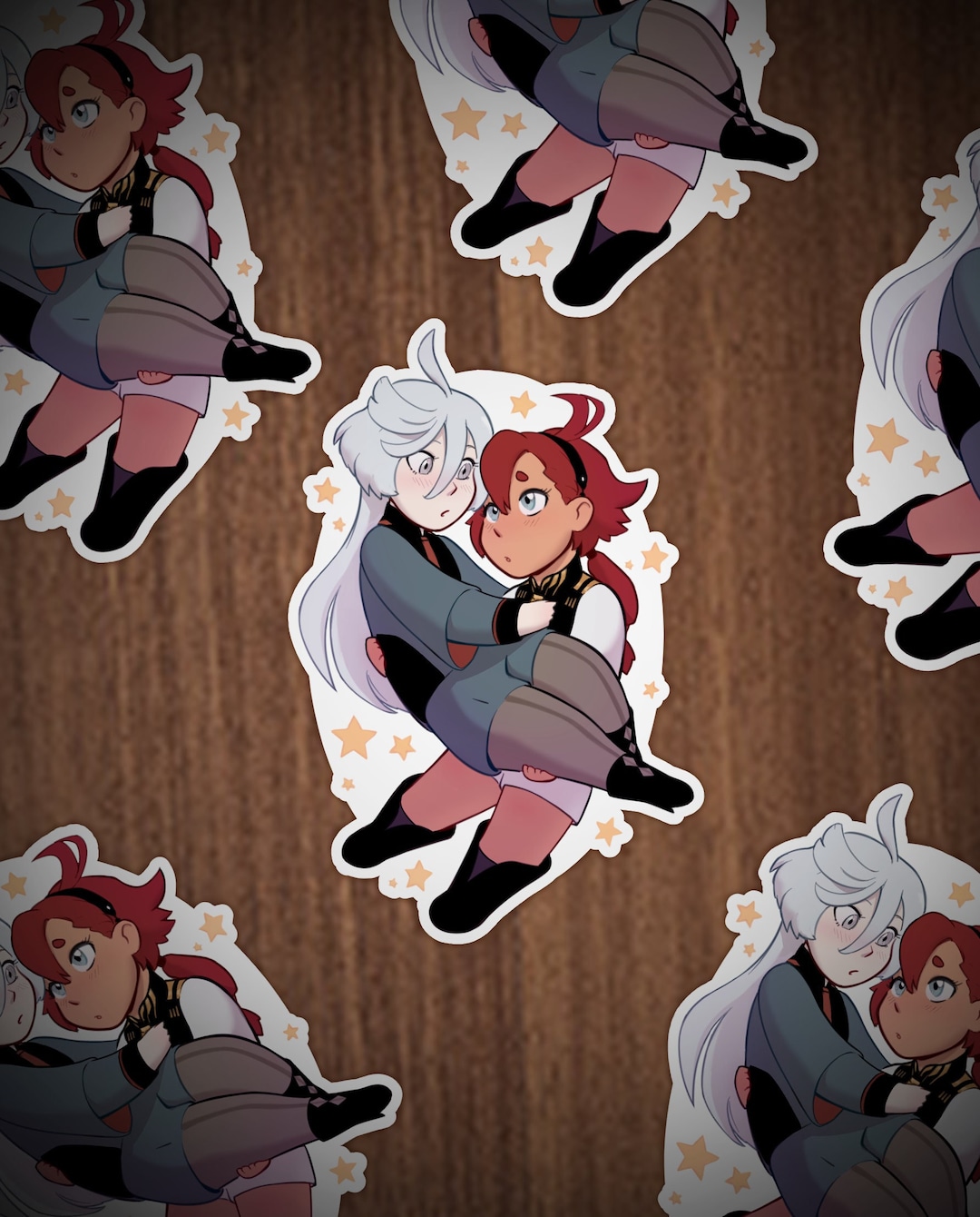 Witch From Mercury - Suletta & Miorine Sticker - Etsy