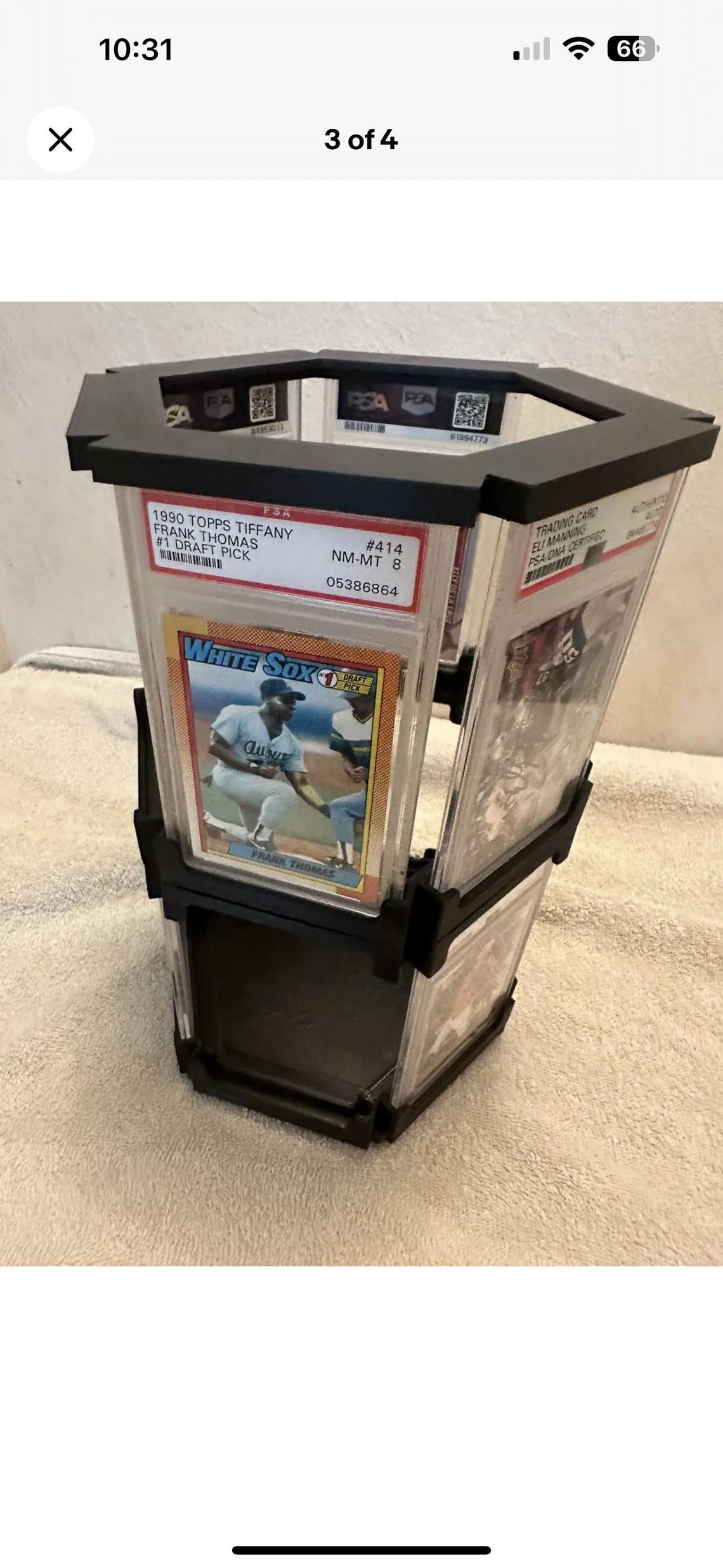 Psa Six-sided Standard Slab Graded Spinning Stand/display/holder - Etsy