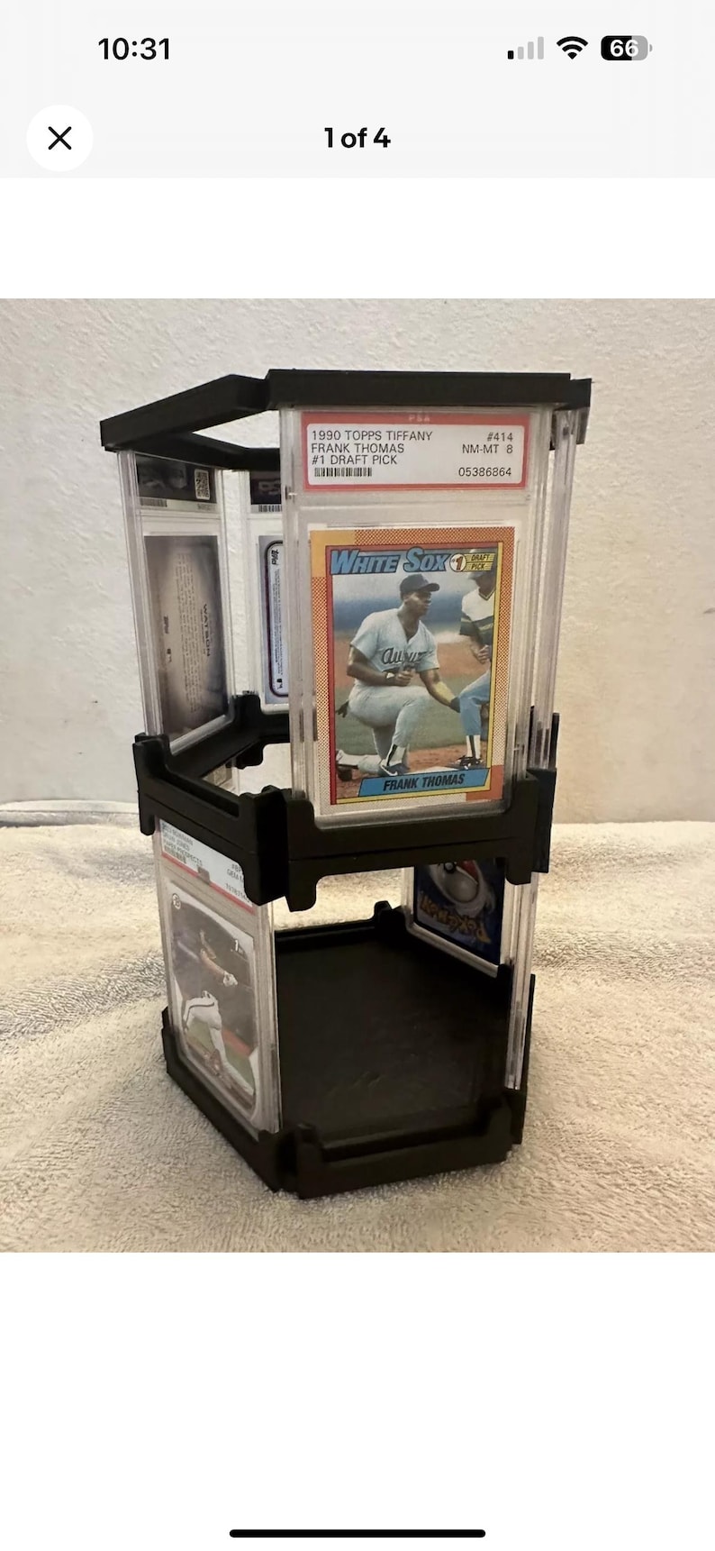 Psa Six-sided Standard Slab Graded Spinning Stand/display/holder - Etsy