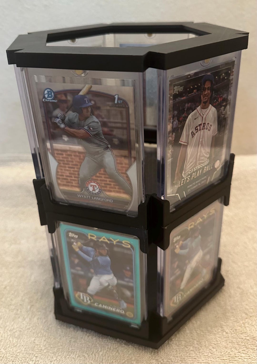 Six-sided One Touch 35pt Magnetic Spinning Stand/display/holder. 6 Way ...