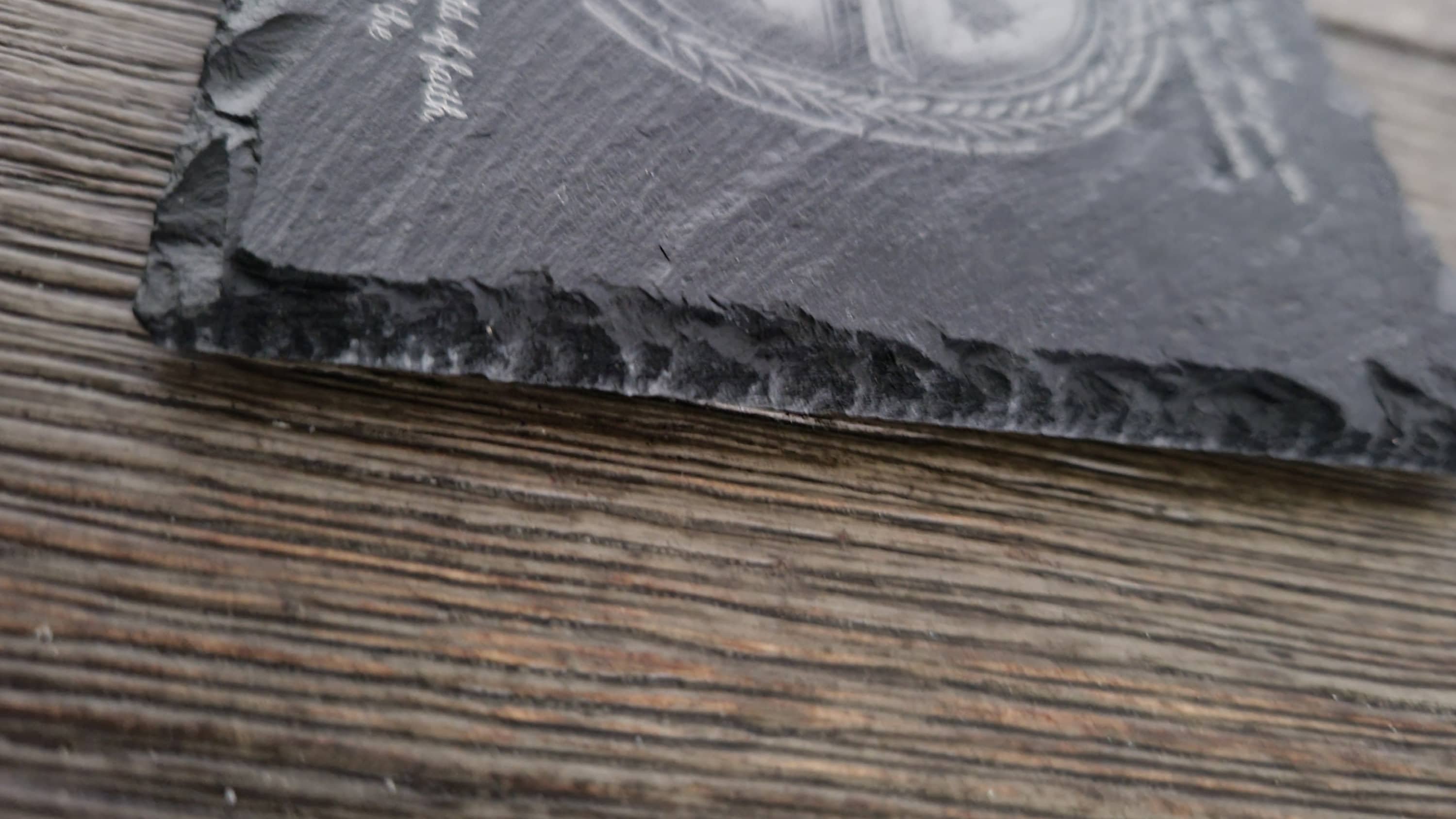 Laser Engraved Slate Armor of God Coasters, Set of 6 - Etsy