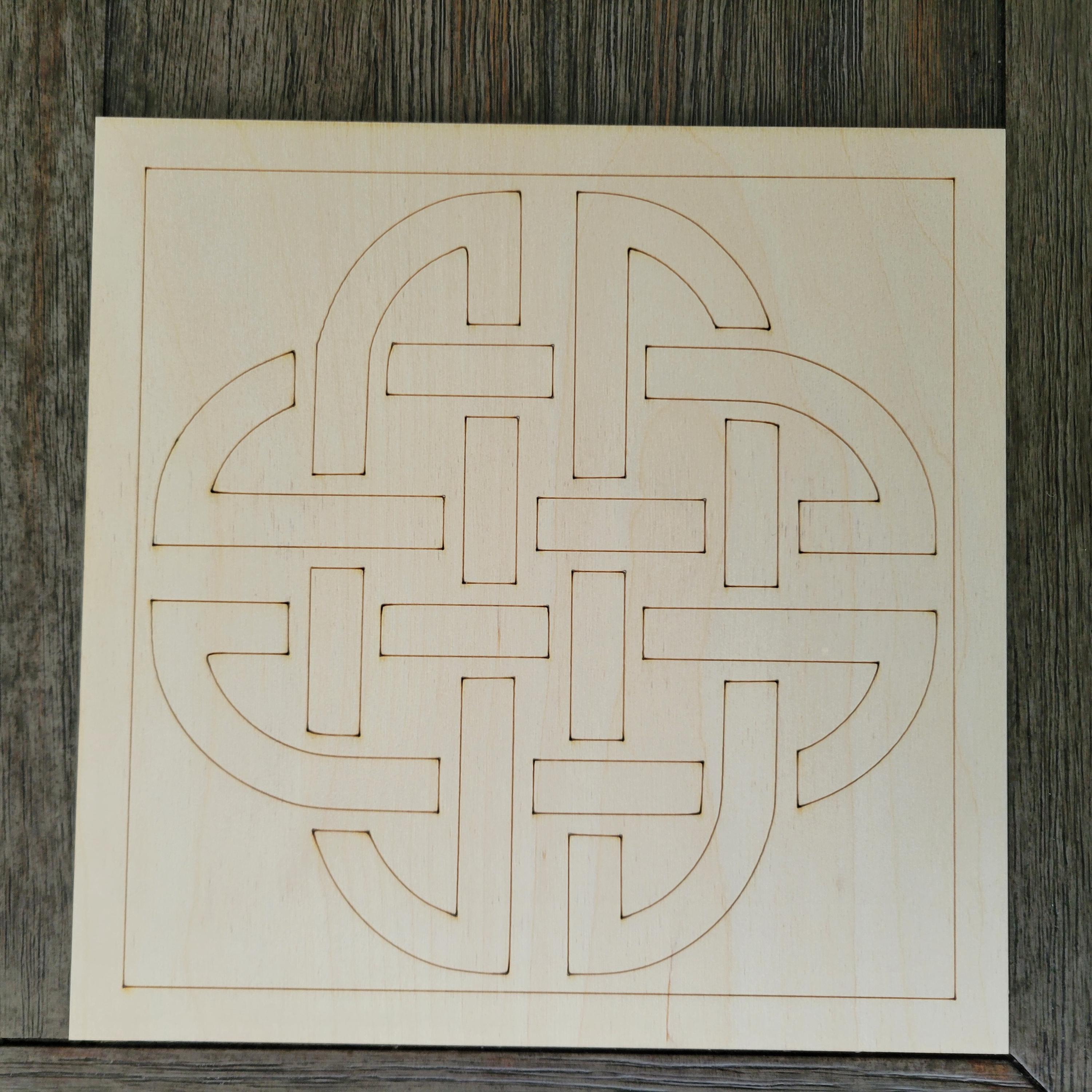 Wooden Barn Quilt Squares, Mosaic Squares, Coloring Squares, DIY ...