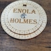Cipher Wheel ( Decoder) - Wooden Decoder, Enola Holmes, Personalized ...