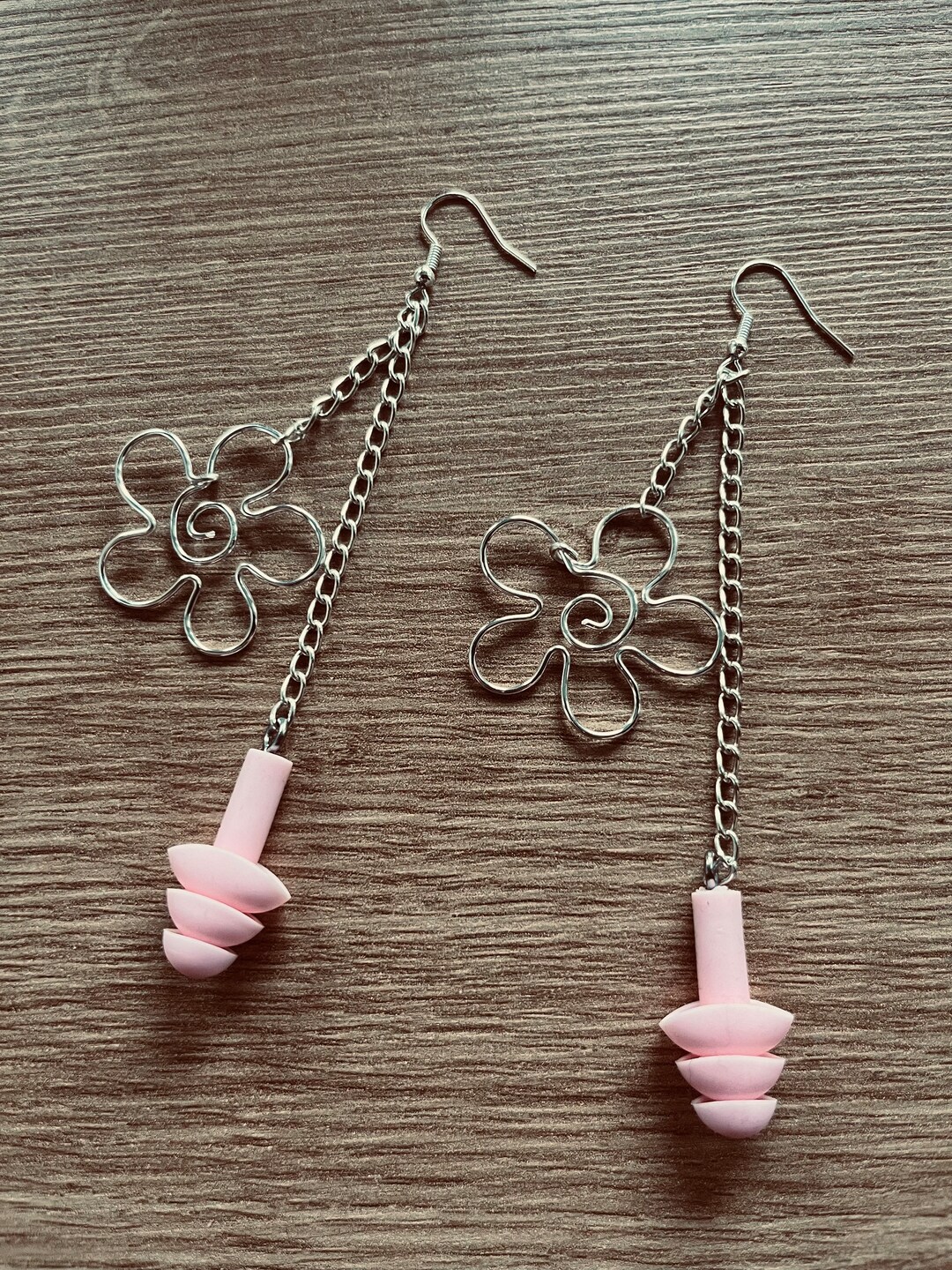 Wire Daisy Flower Colourful Earplug Earrings, Festivals, Sound Proof ...