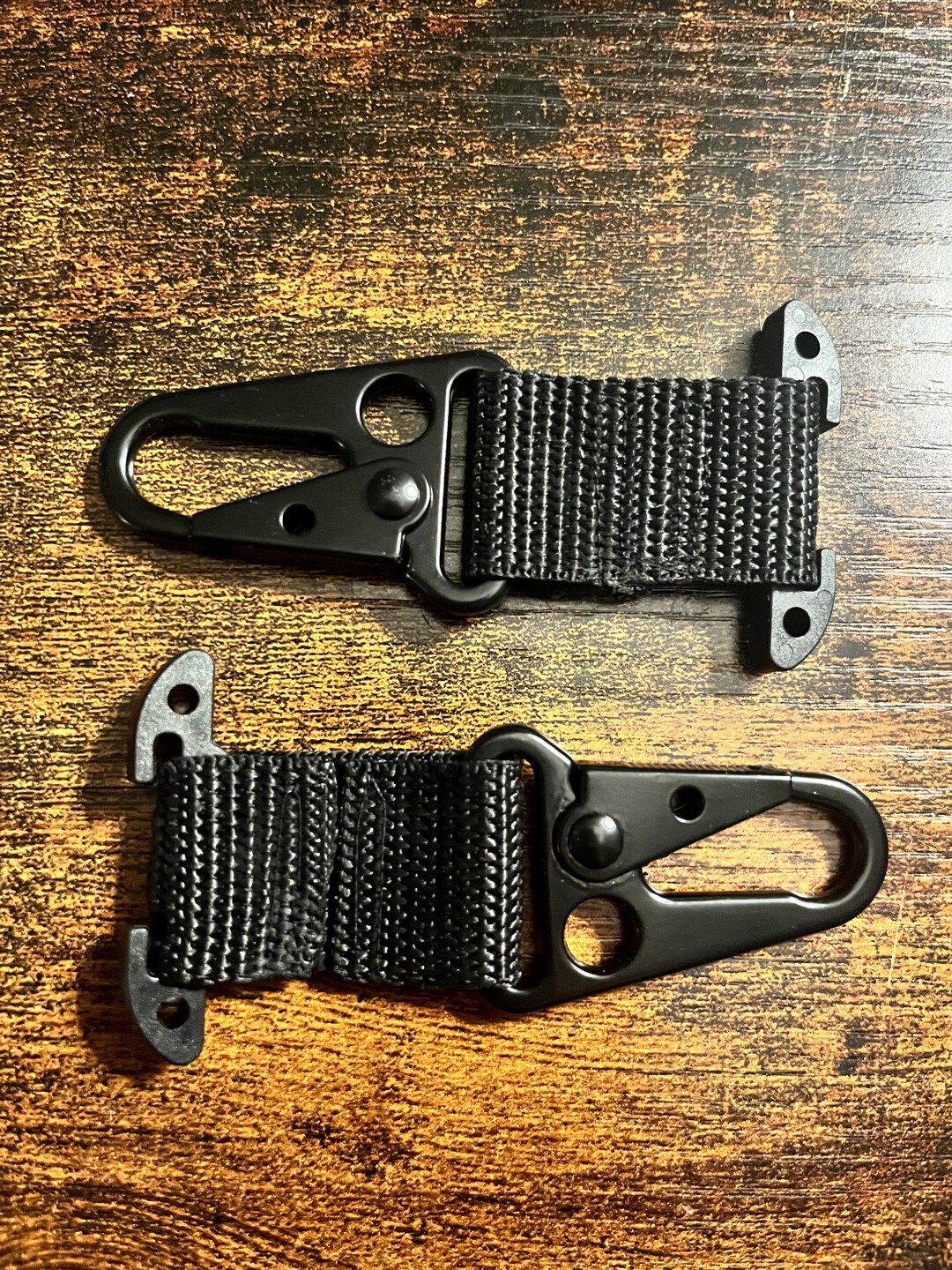 Tactical Carabiner Hooks for Molle Vests or Belts, One Pair, Perfect ...