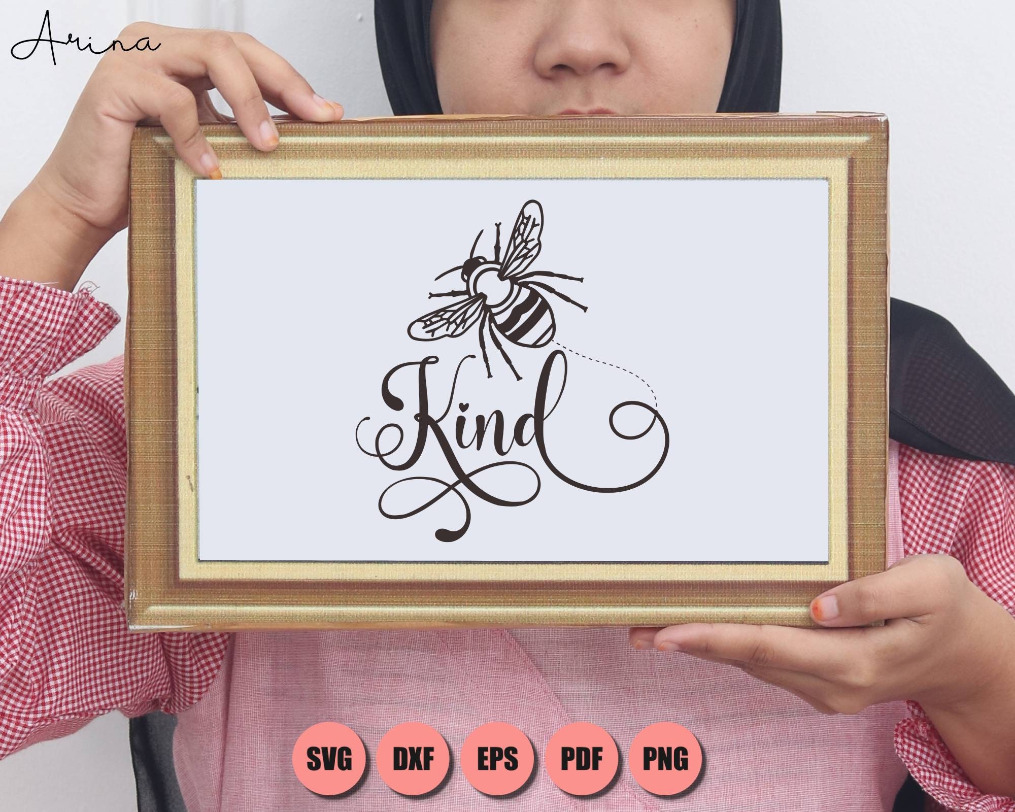 Bee Kind Svg, Be Kind Svg, Kindness Svg, Be Kind Always SVG ...