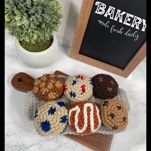 Crochet Muffins Baking Play Food Bakery Pretend Food for Kids - Etsy