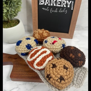 Crochet Muffins Baking Play Food Bakery Pretend Food for Kids - Etsy
