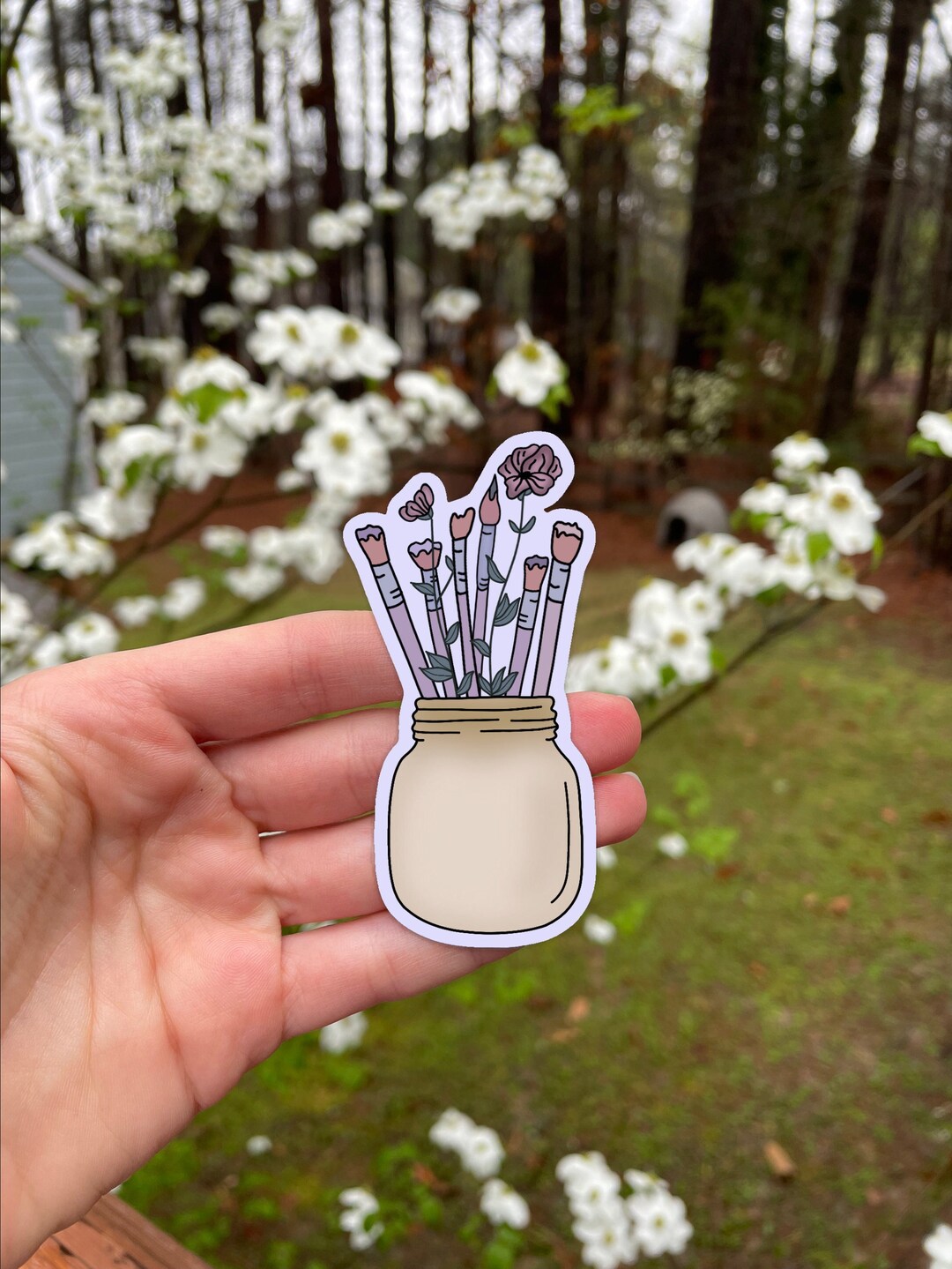 Artist Inspired Paint Brush Sticker - Etsy