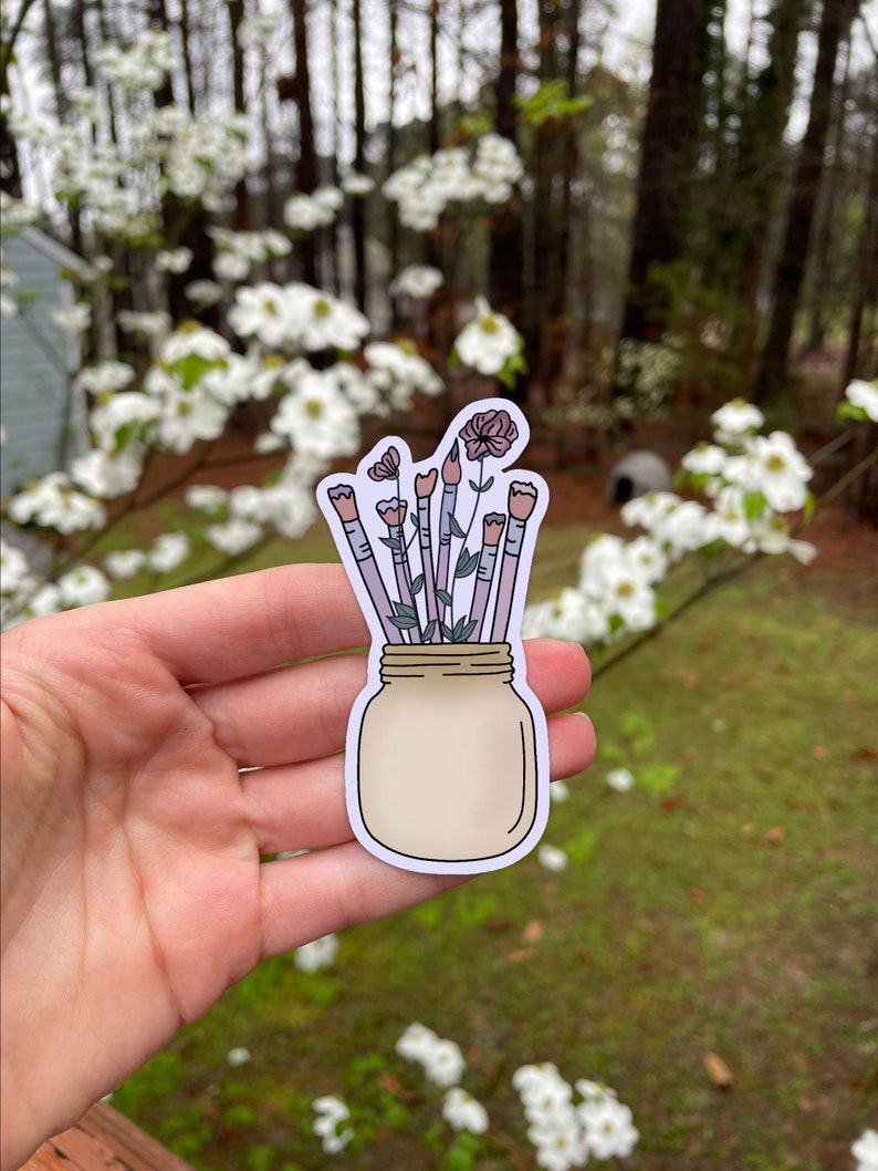 Artist Inspired Paint Brush Sticker - Etsy
