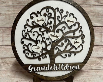 Family Tree Laser Cut File | Etsy