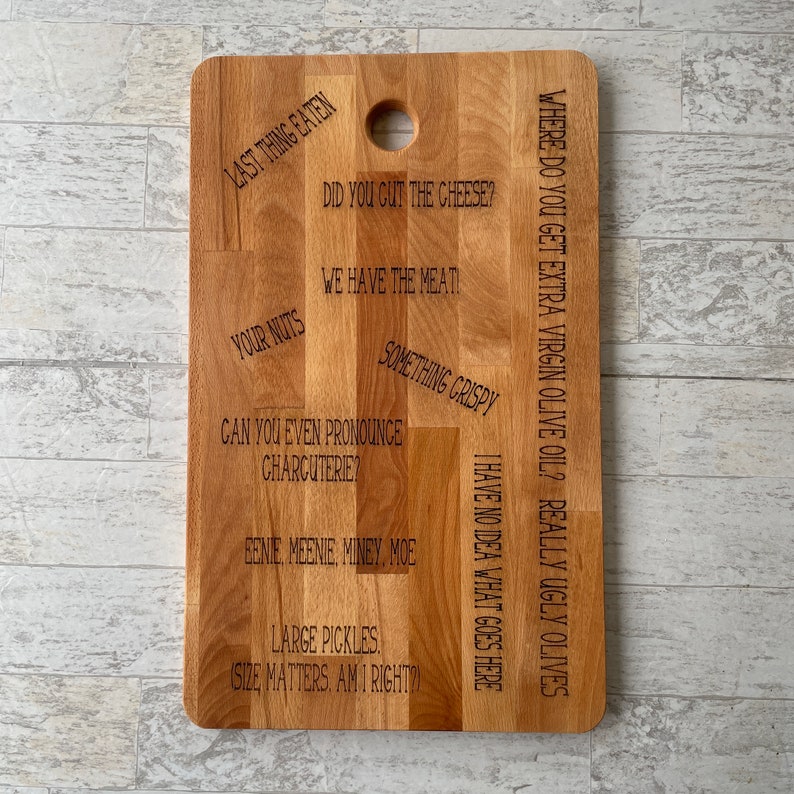Funny Charcuterie Board Cut File - Etsy
