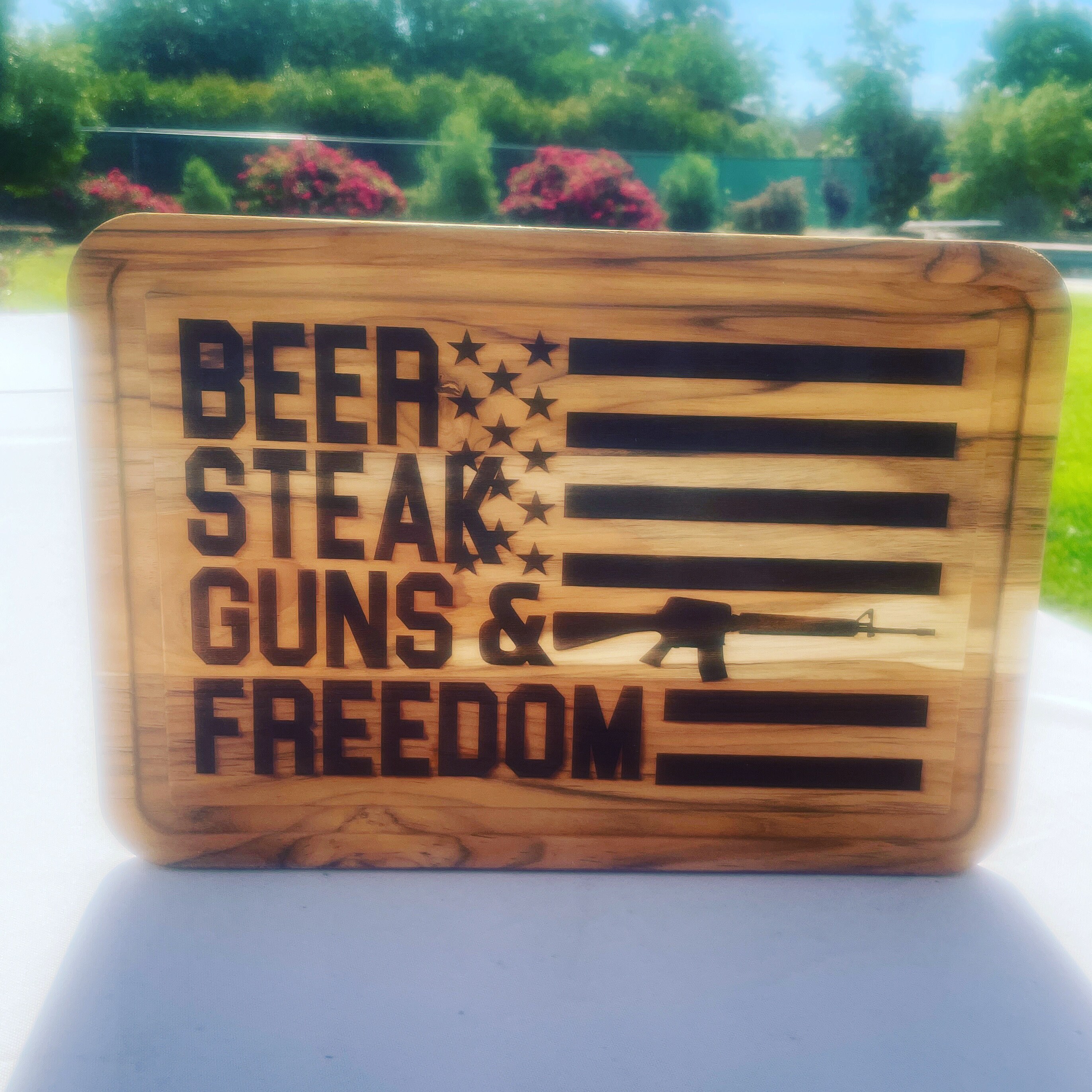 Beer Steak Guns & Freedom Laser Cut File - Etsy