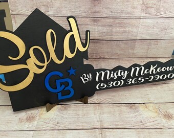 Sold Key SVG, Realtor SVG, Glowforge Sold Key, New Home Key, Real ...