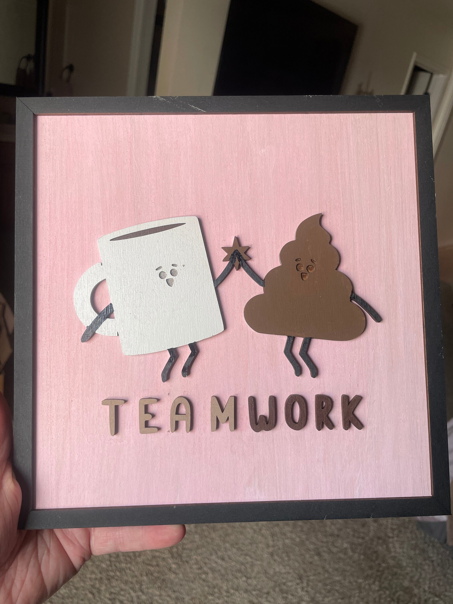 Coffee Poop Teamwork Laser Cut File - Etsy