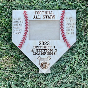 Baseball Softball 4x6 Picture Frame Laser Cut File - Etsy