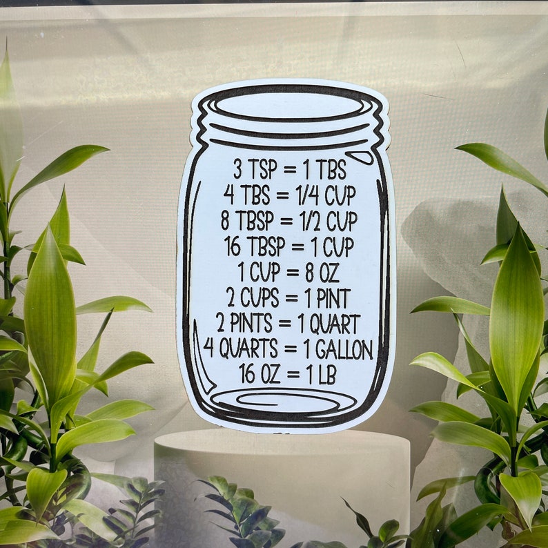 Measuring Mason Jar Laser Cut File - Etsy