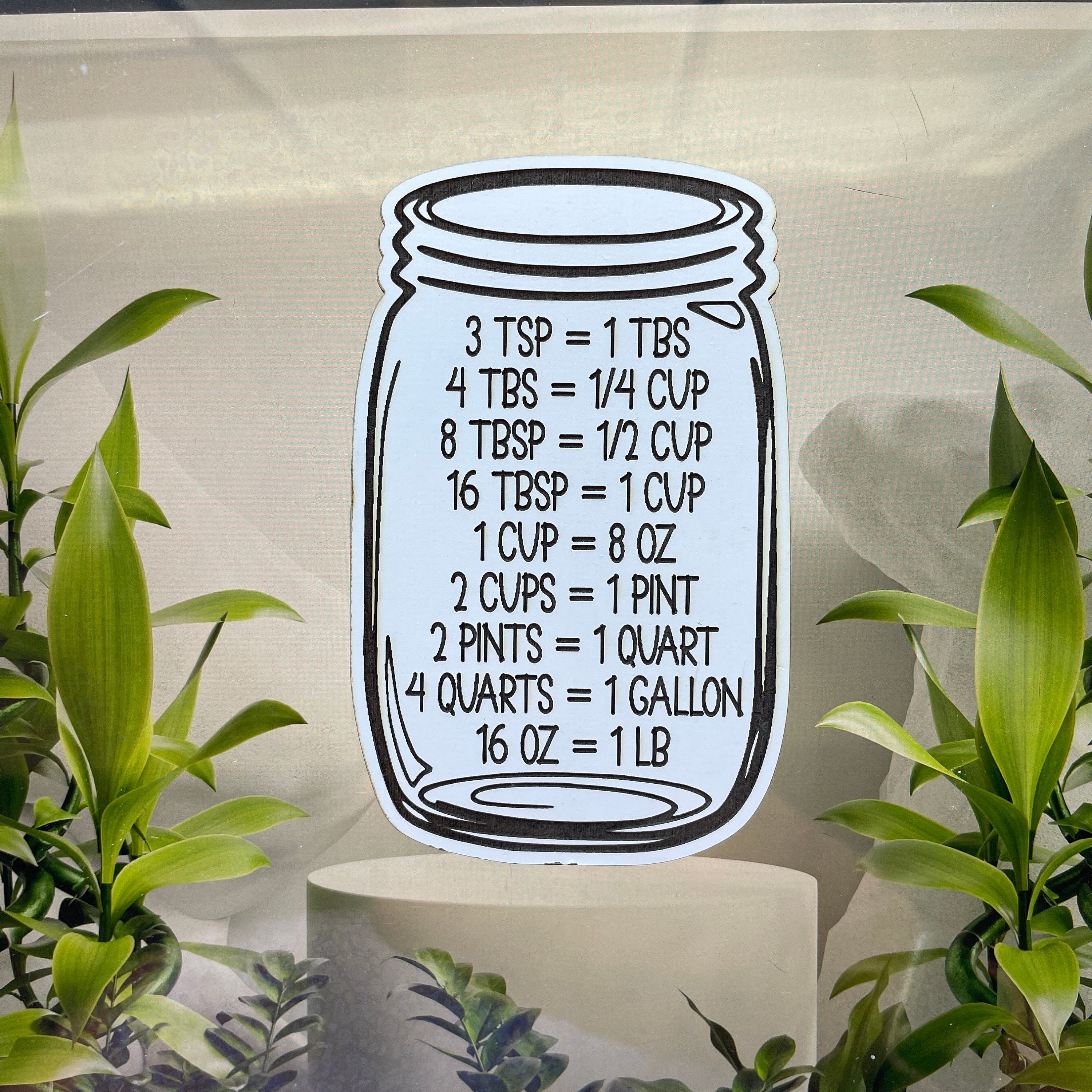 Measuring Mason Jar Laser Cut File - Etsy