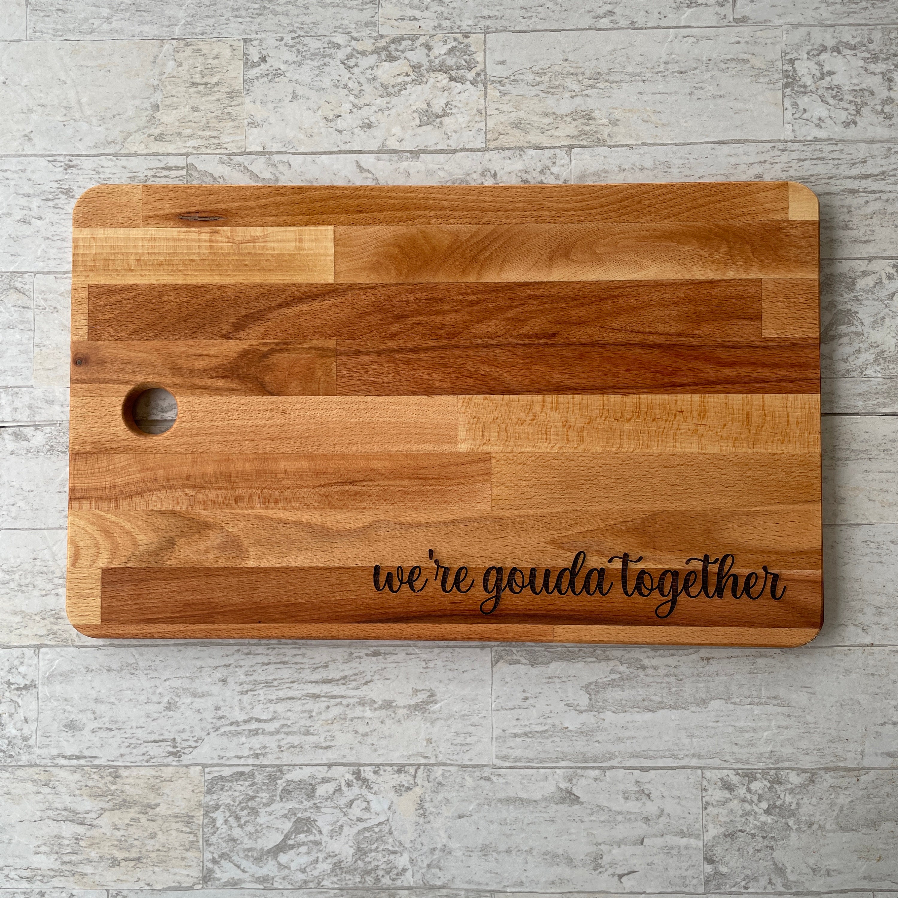 We're Gouda Together Laser Engrave Cut File - Etsy