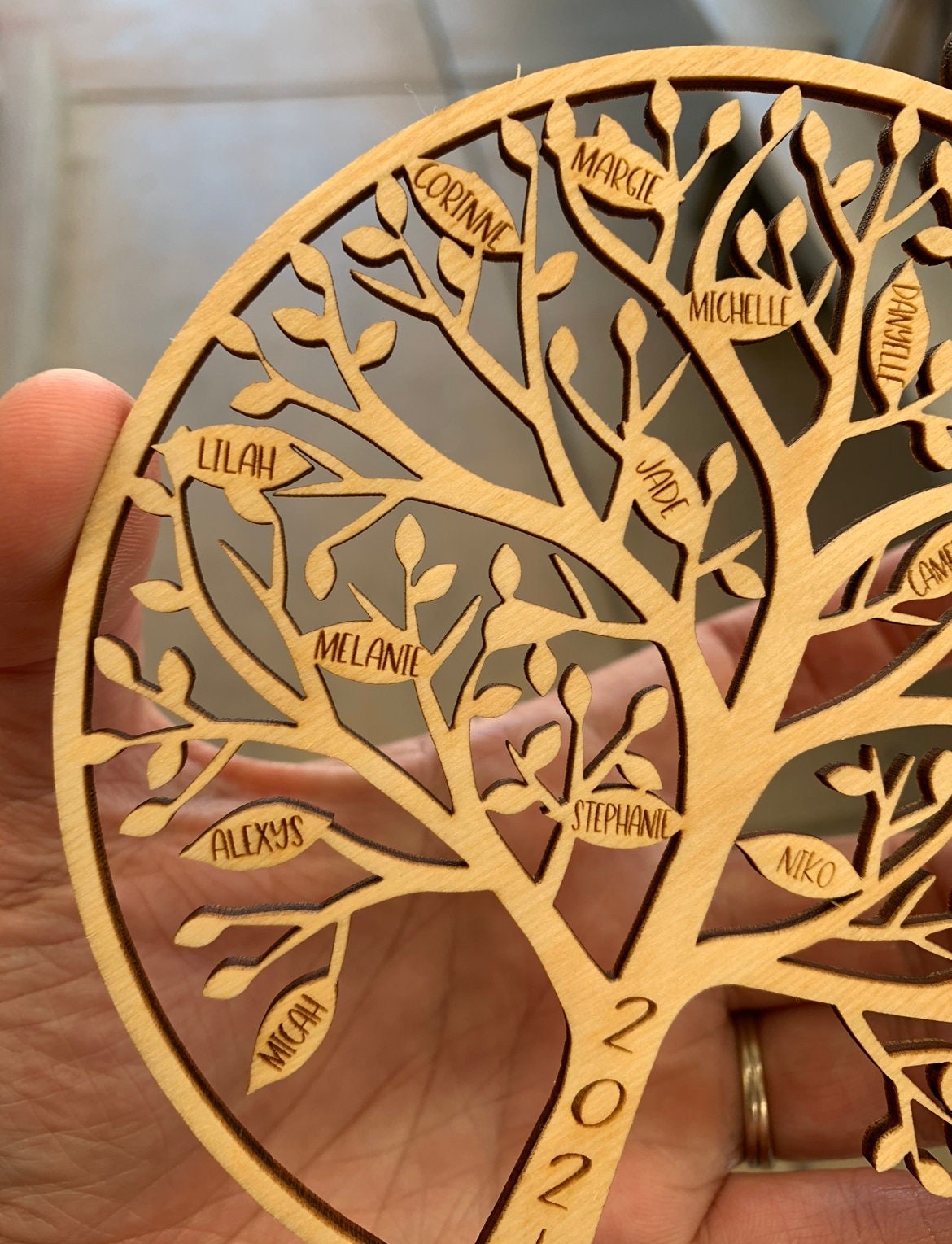 Family Tree Laser Cut File - Etsy