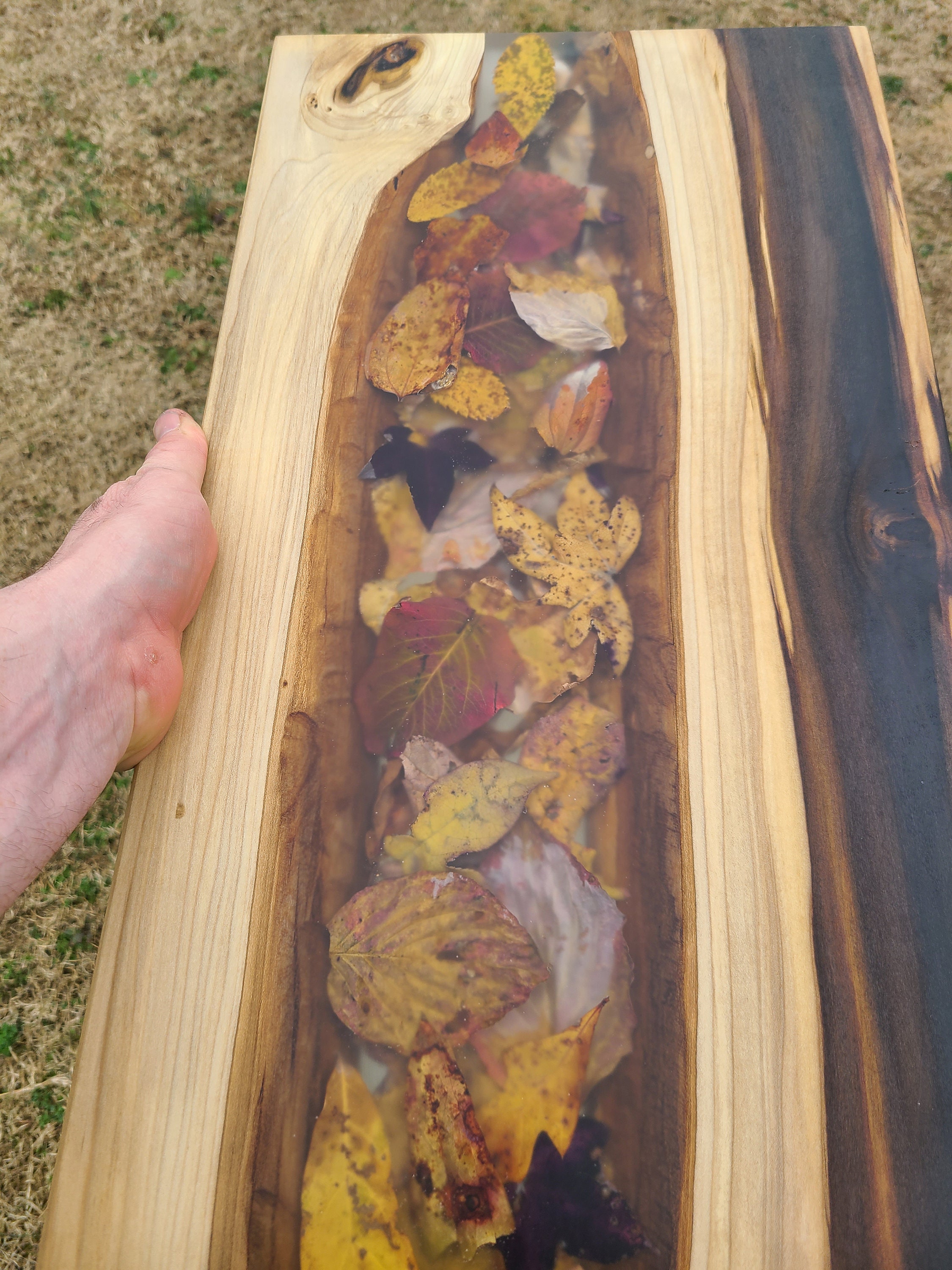 Fall Leaves Cutting Board - Etsy