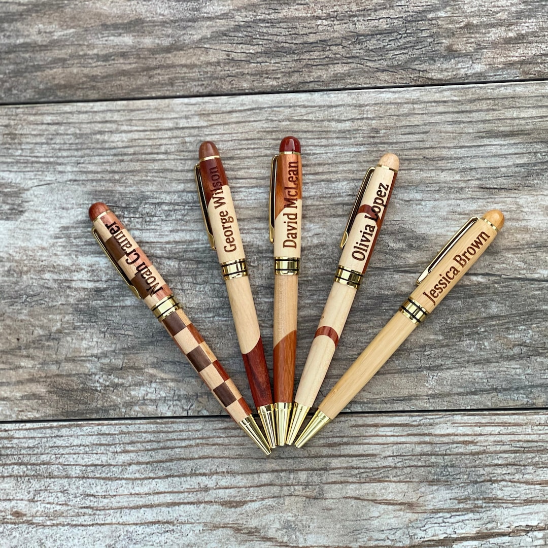 Custom Pens｜personalized Pens | Custom Engraved Wood Ballpoint Pens ...