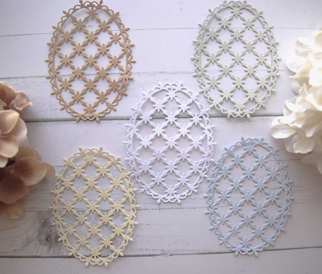 Oval Background Die Cuts 9.5cm X 7cm Scrapbooking - Etsy