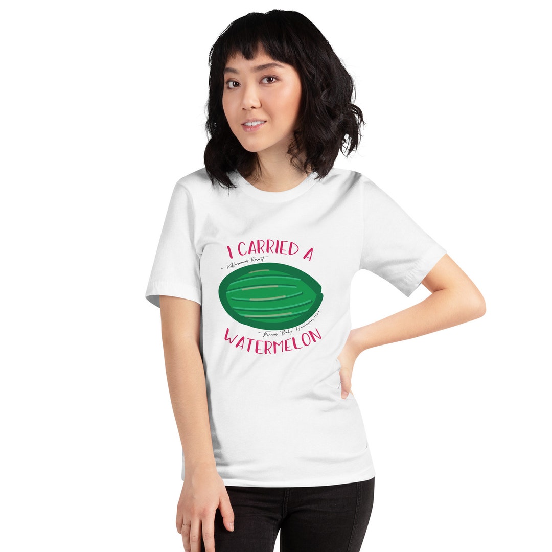 I Carried a Watermelon | Dirty Dancing Fan Art | 80s Movies Unisex T ...