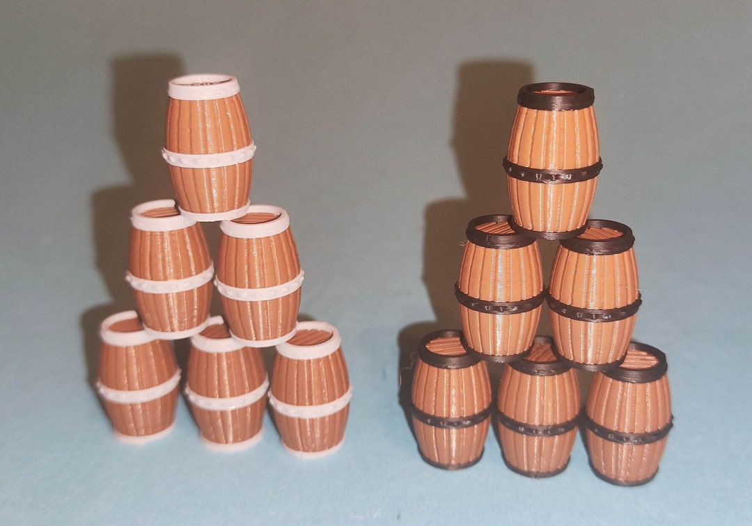 Small Wooden Barrels Resources for Board Games (pack of 15) - Etsy