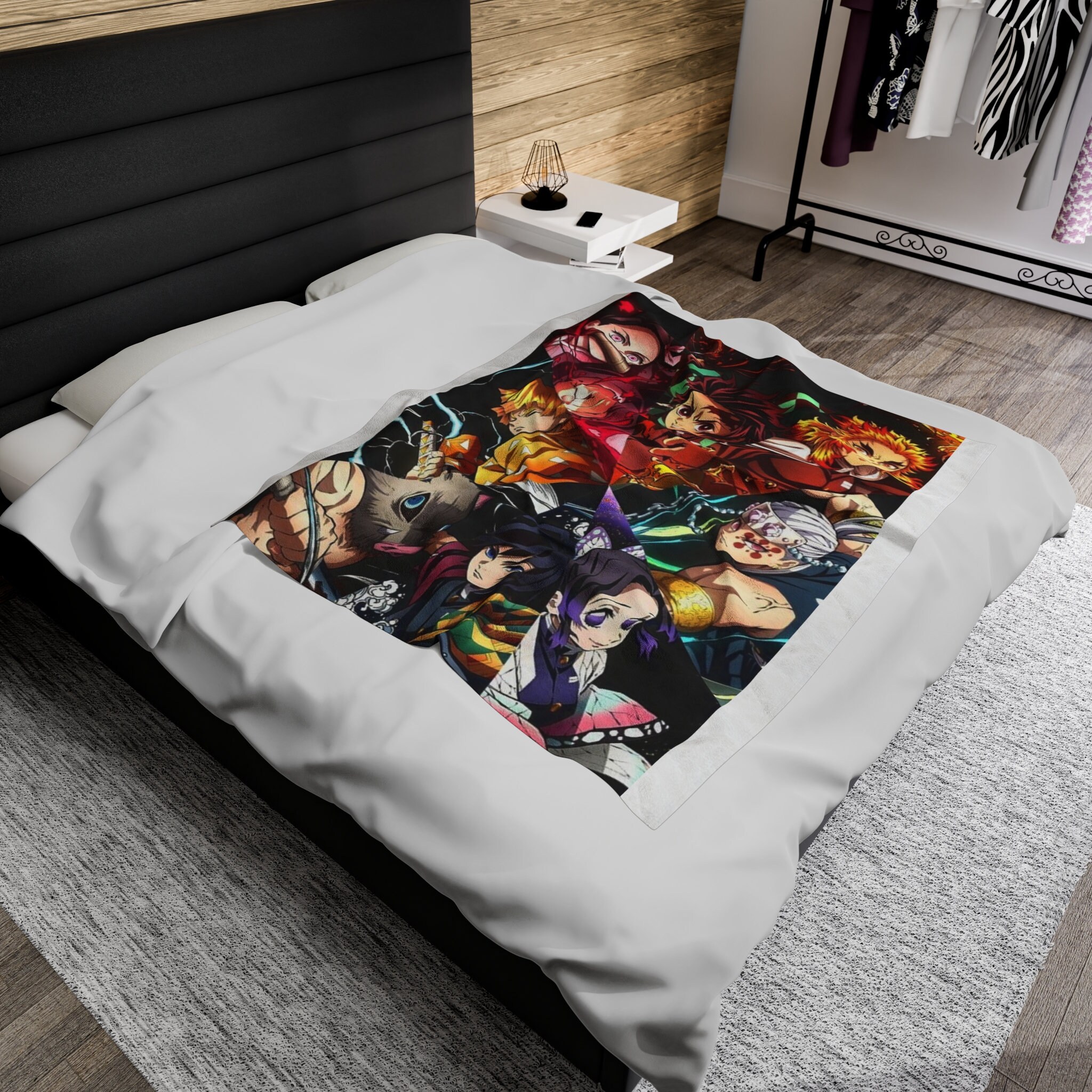 Demon Slayer Blanket - Etsy