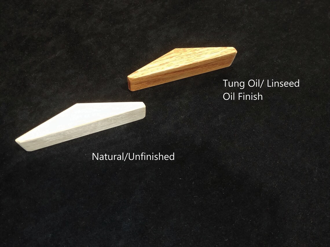 Solid Oak Wall Hooks Coat Hook Modern Triangle Wood Hallway - Etsy