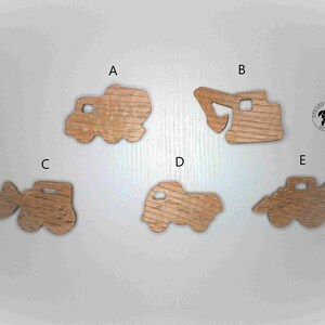 Wood Construction Truck Drawer Knobs, Cabinet Handles, Vanity, Pulls ...